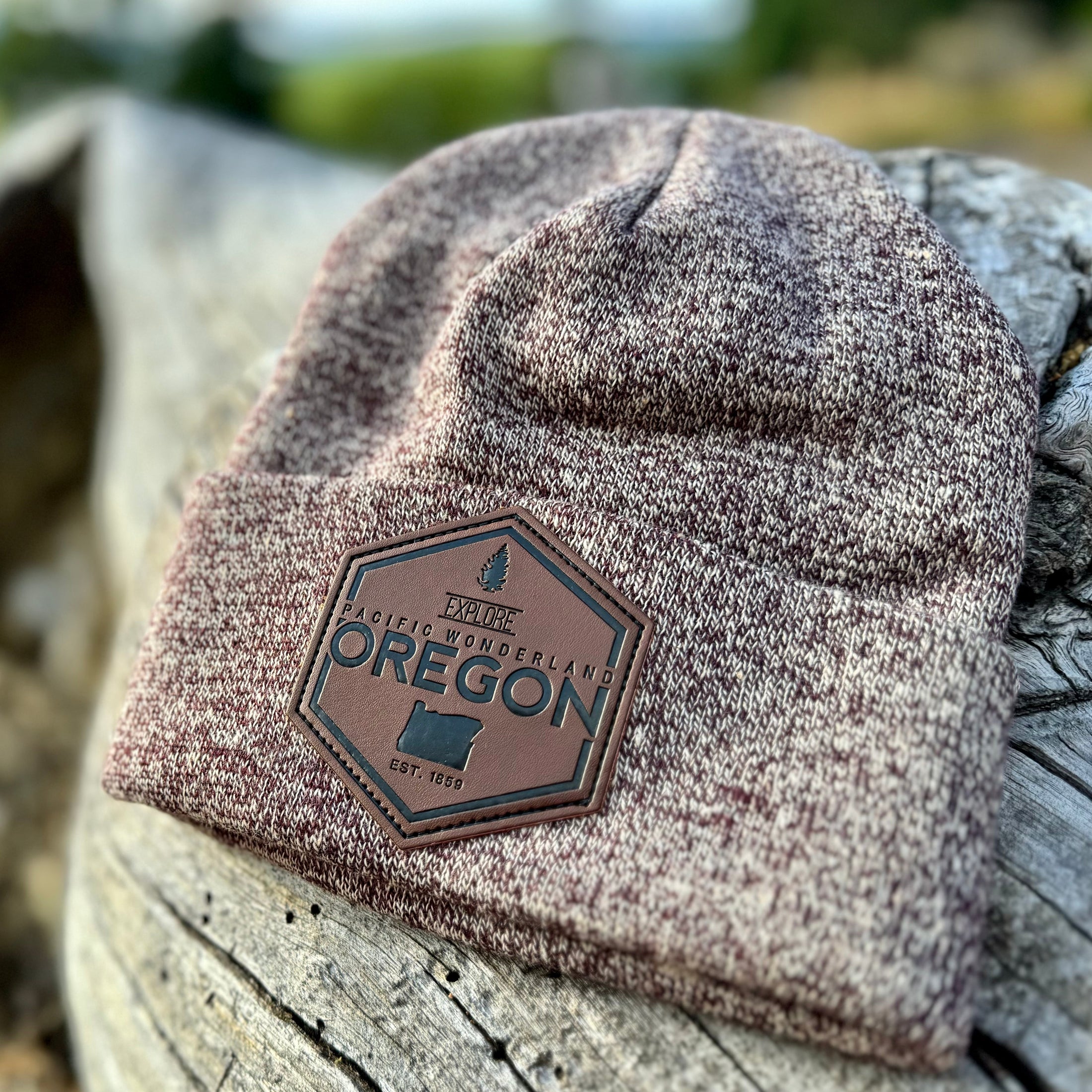 Explore Oregon Pacific Wonderland | Knit Beanie | Little Bay Root