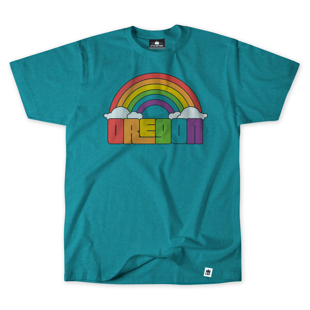 Oregon Pride Rainbow T-Shirt – Little Bay Root
