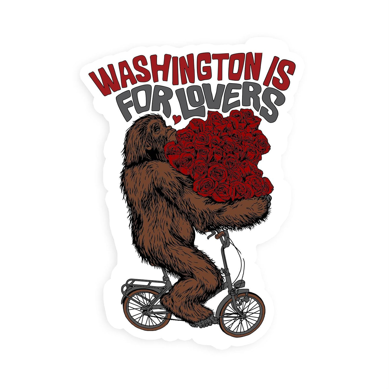 Washington is for Lovers | Vinyl Sticker – Little Bay Root